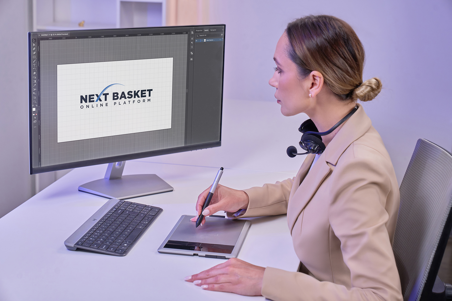 Professional Logo Design Services | NEXT BASKET